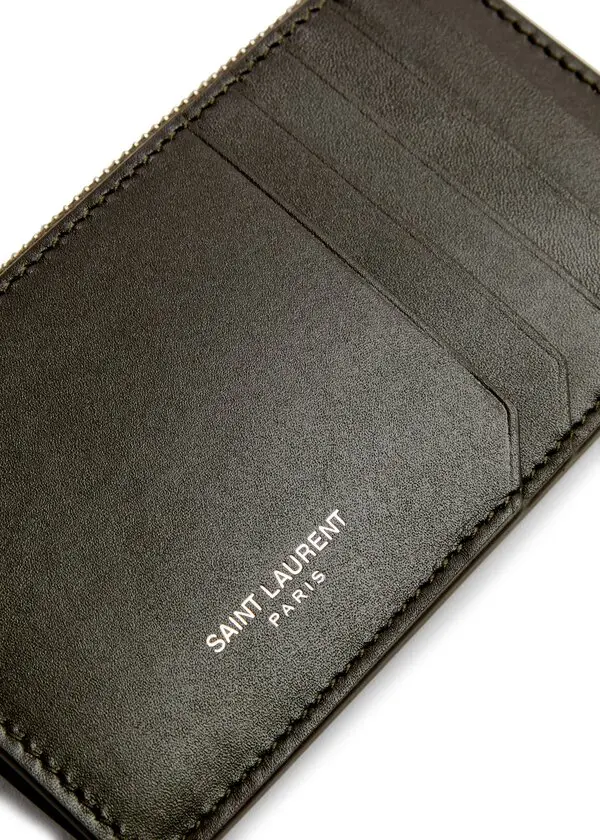 Saint Laurent Soho Leather Zip Wallet