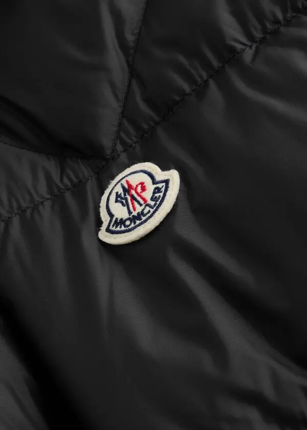 Moncler Bazena Quilted Shell Bomber Jacket - Black