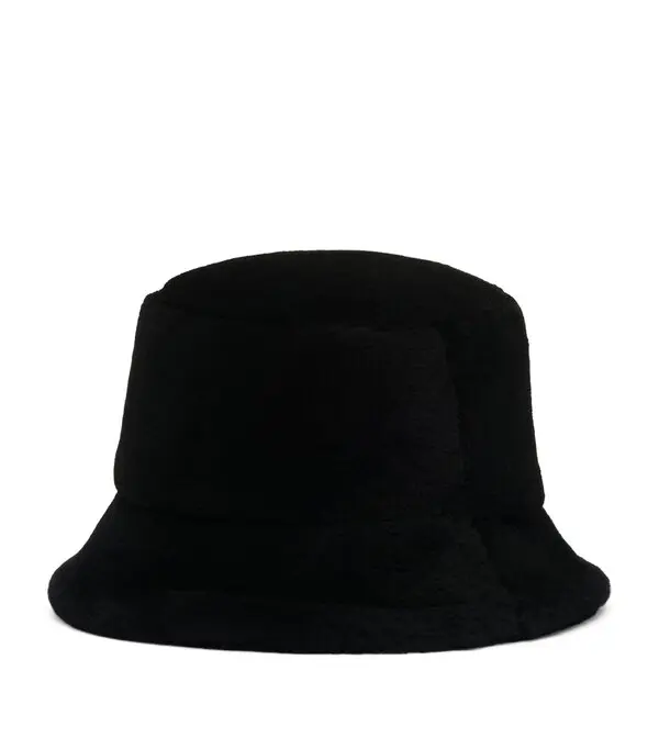 Prada Shearling Bucket Hat