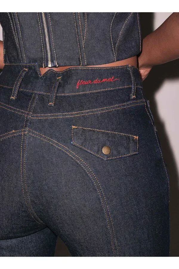 FLEUR DU MAL Rider Jeans