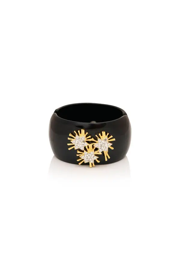 KENNETH JAY LANE Starburst Cuff Bracelet