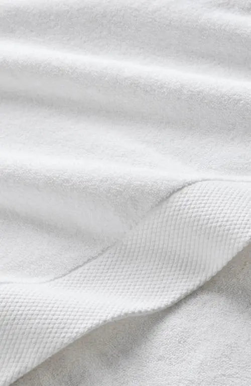 CHRISTY Luxe Heavyweight 100% Turkish Cotton Hand Towels - White