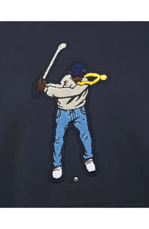 EASTSIDE GOLF Swingman Core Fleece Hoodie - Midnight Navy