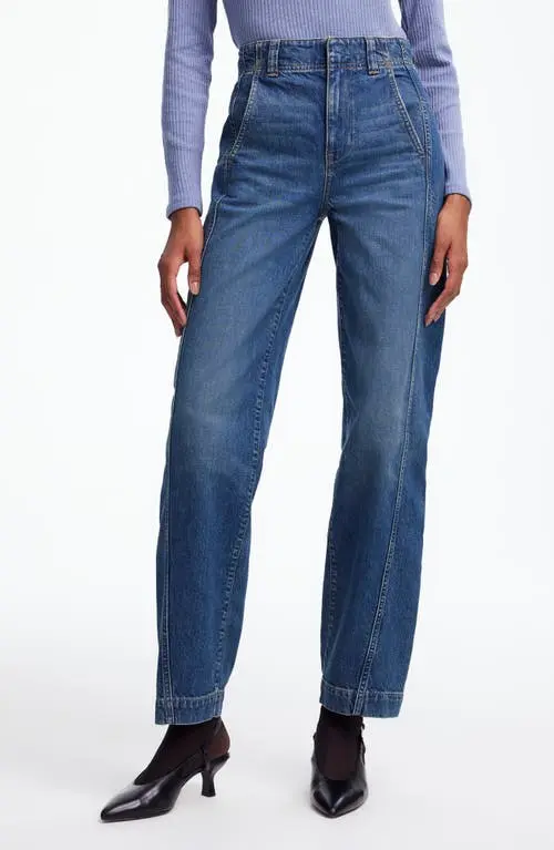 Madewell Tapered Denim Trousers - Concho Wash