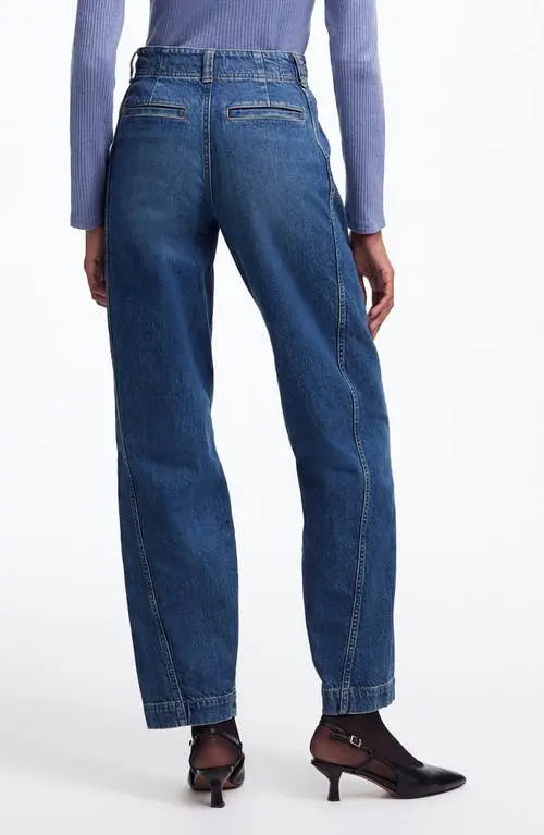Madewell Tapered Denim Trousers - Concho Wash