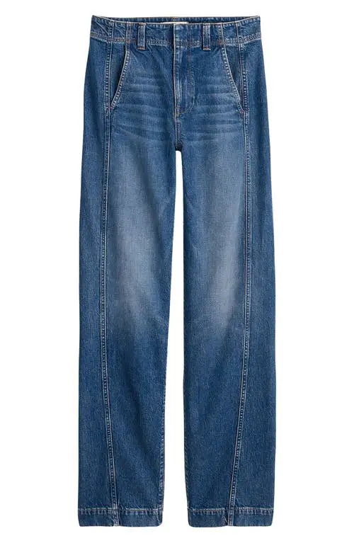 Madewell Tapered Denim Trousers - Rinse Wash