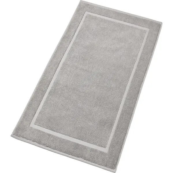 CHRISTY Renaissance Classic Cushiony Soft Cotton Bath Mat - Dove Gray