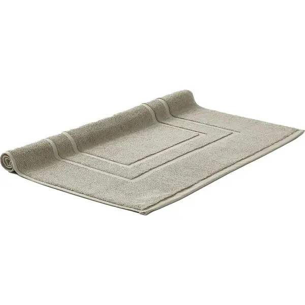 CHRISTY Brixton Textured Soft Cotton Bath Mat - Pebble