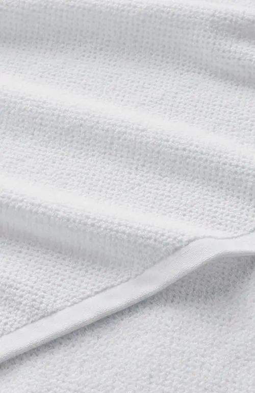CHRISTY Brixton Textured Popcorn Weave Hand Towels - White