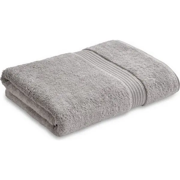 CHRISTY Supreme Hygro Luxury 100% Supima Cotton Bath Towels - Silver