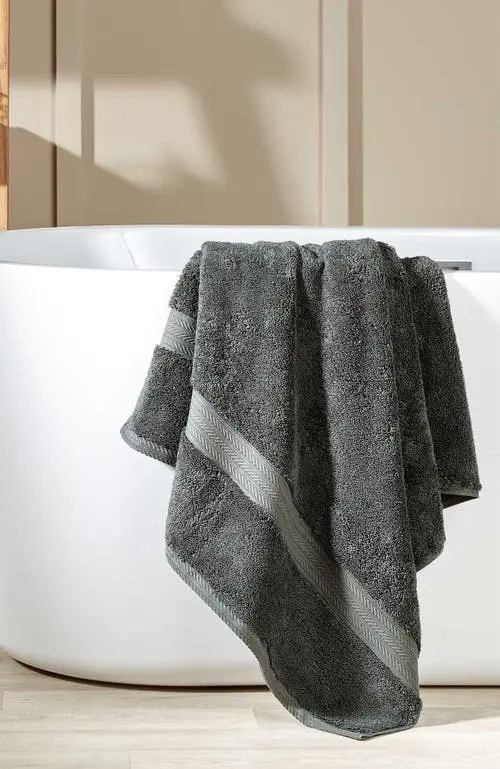 CHRISTY Renaissance Classic 100% Egyptian Cotton Hand Towels - Ash Gray