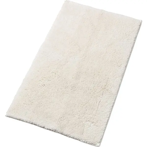 CHRISTY Deep Pile Thick Non-slip Bath Rug - Parchment