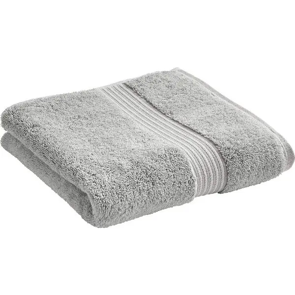 CHRISTY Supreme Hygro Luxury 100% Supima Cotton Hand Towels - Silver
