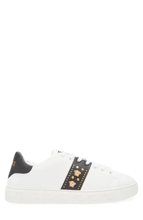 Versace Studded Greca Sneakers