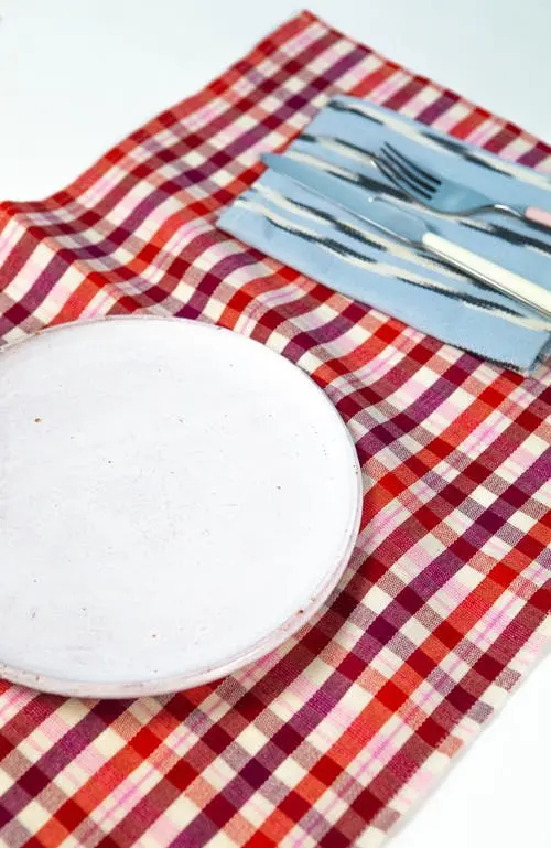 ARCHIVE NEW YORK Noel Plaid Cotton Placemats