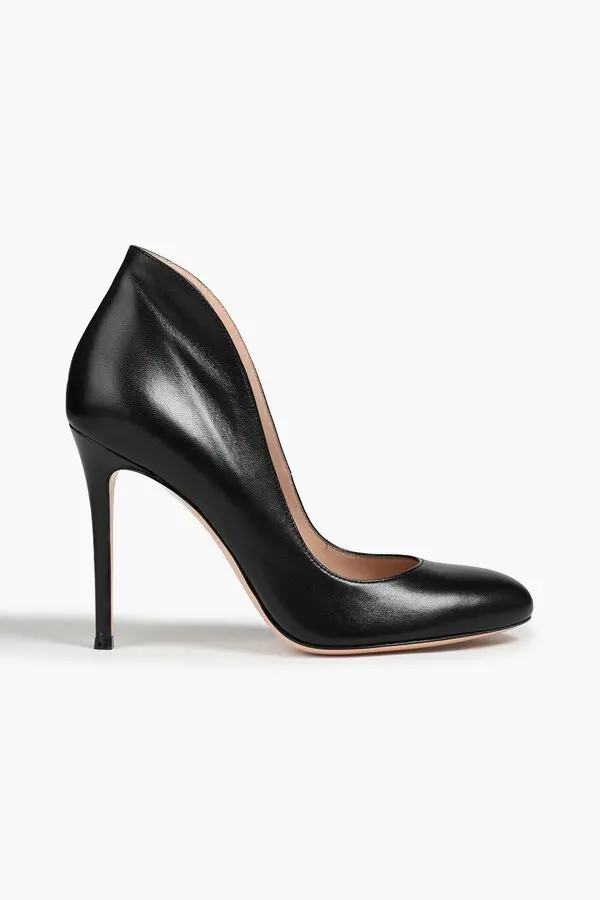 GIANVITO ROSSI Lyra Leather Pumps