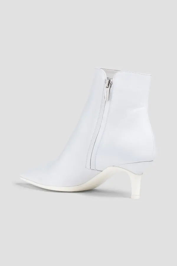 GIANVITO ROSSI Landon Leather Ankle Boots