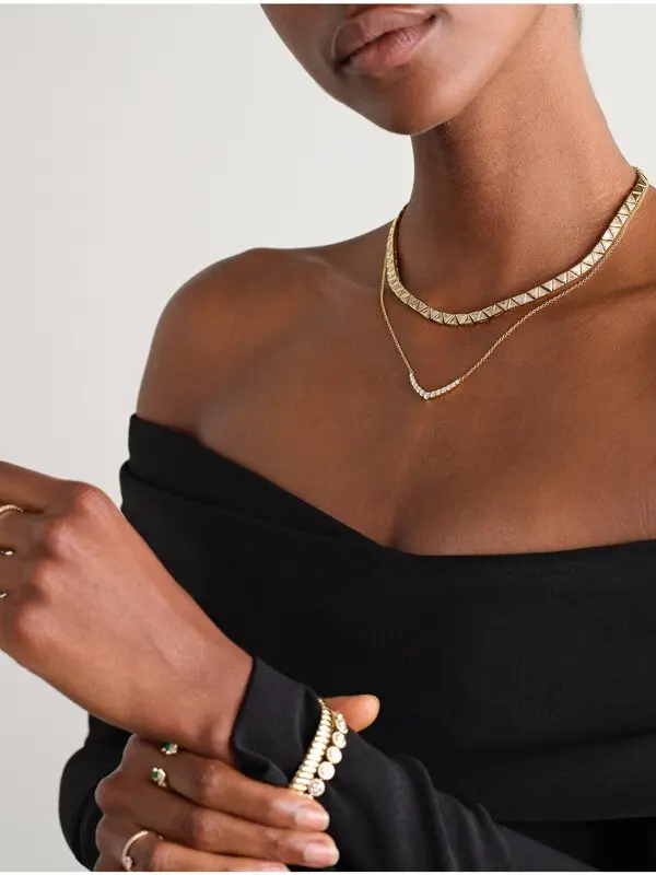 ANITA KO 18-karat Diamond Necklace