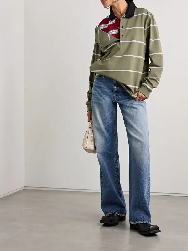 R13 D'arcy Mid-rise Wide-leg Jeans