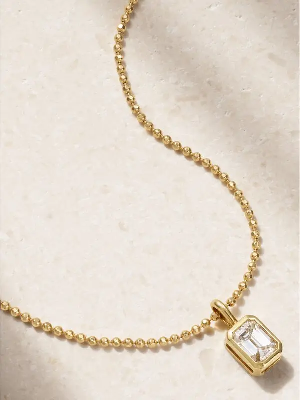 ANITA KO 18-karat Diamond Necklace - Gold