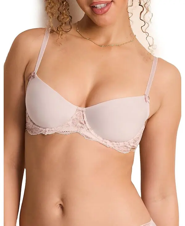ADORE ME Missy Unlined Demi Bra - Pink