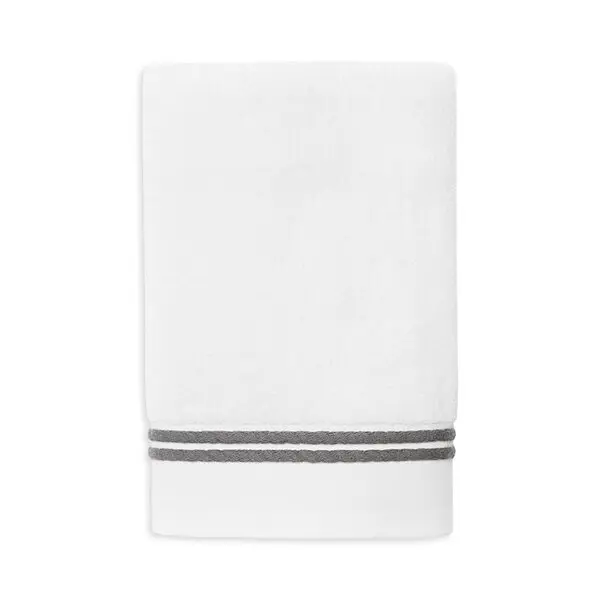 SFERRA Aura Nuova Hand Towel - White/ Charcoal