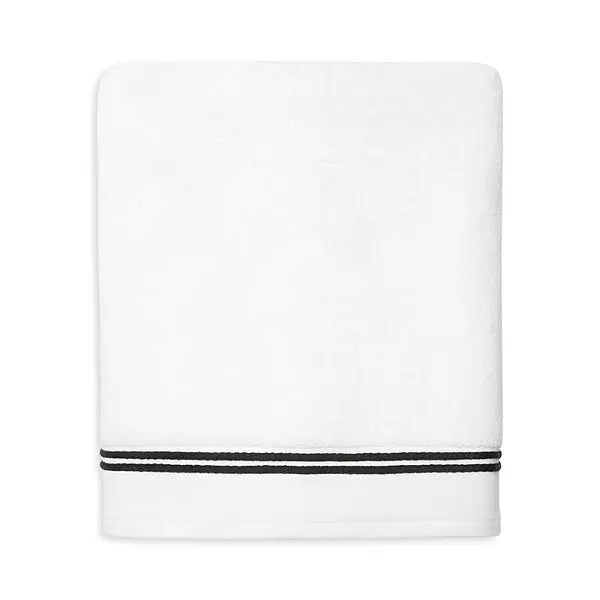 SFERRA Aura Nuova Bath Towel - White/ Black