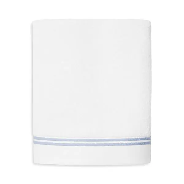 SFERRA Aura Nuova Bath Towel - White/ Sea