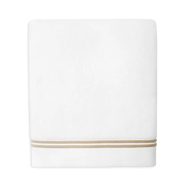 SFERRA Aura Nuova Bath Sheet - White/ Sand