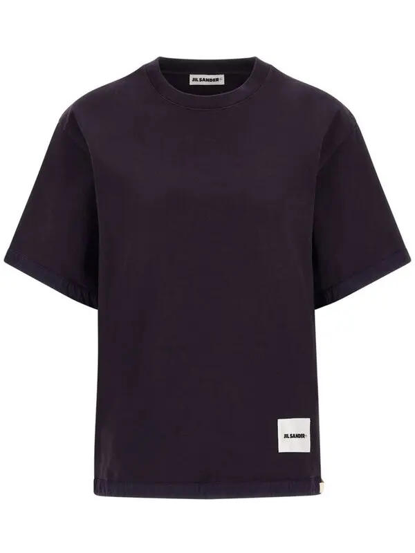 JIL SANDER Logo-patch T-shirt