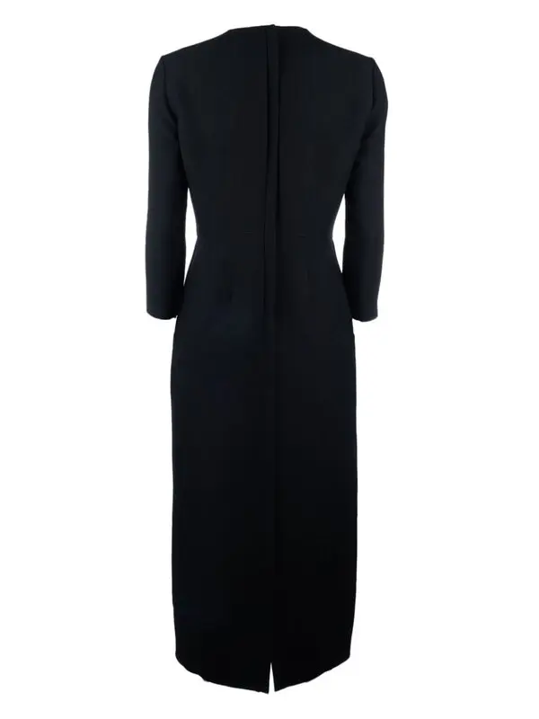Fabiana Filippi Long-sleeved Midi Dress