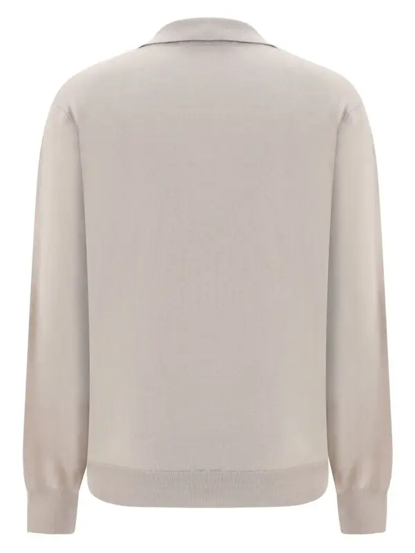 WILD CASHMERE Spread-collar Sweater