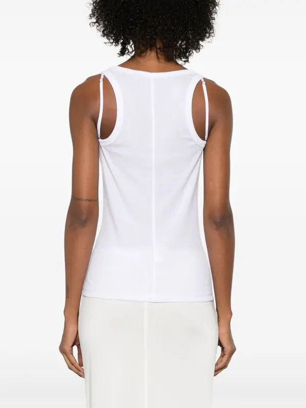 Helmut Lang Strap Racer Tank Top