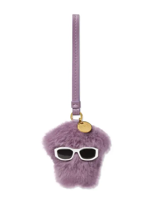 Versace Medusa Fluffy Charm - Purple