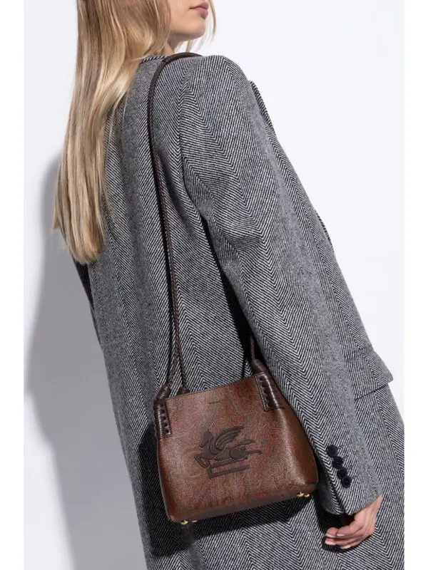 Etro Mini Arnica Libra Tote Bag - Brown