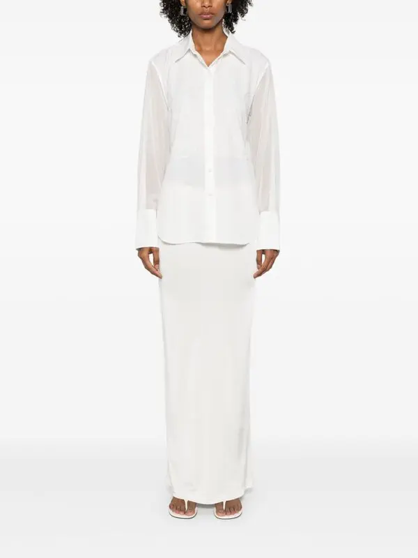 Helmut Lang Relaxed Lace Shirt