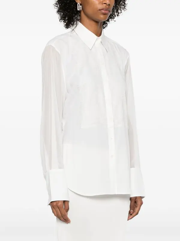 Helmut Lang Relaxed Lace Shirt