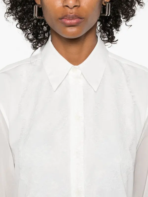 Helmut Lang Relaxed Lace Shirt