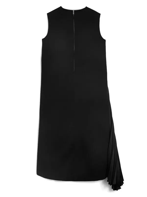 JIL SANDER Draped-detail Midi Dress