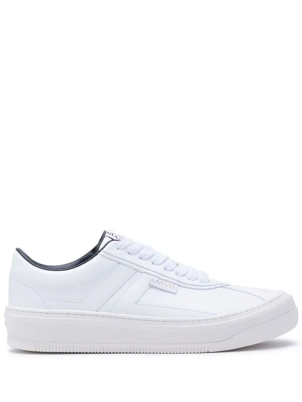 LANVIN Leather Sneakers - White