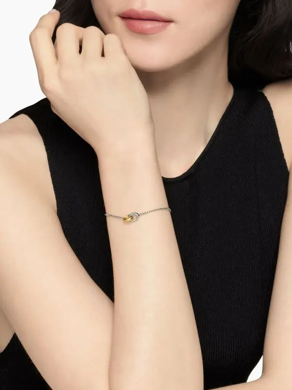 David Yurman Petite Cable Bracelet - Silver