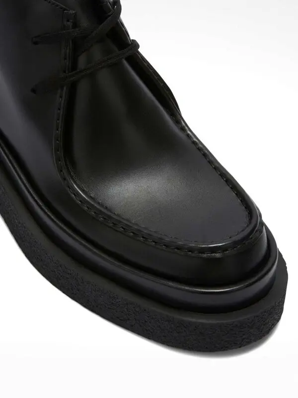 JIL SANDER Low Leather Boots