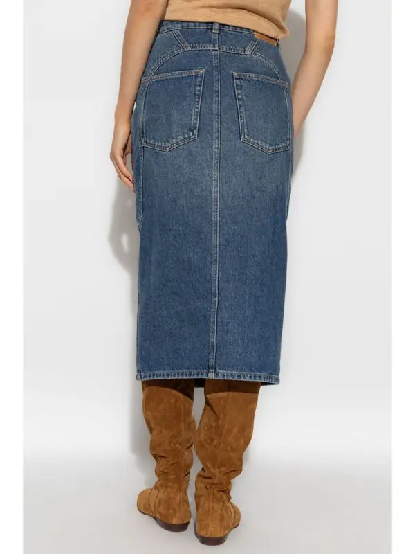 Isabel Marant Étoile Britt Denim Skirt