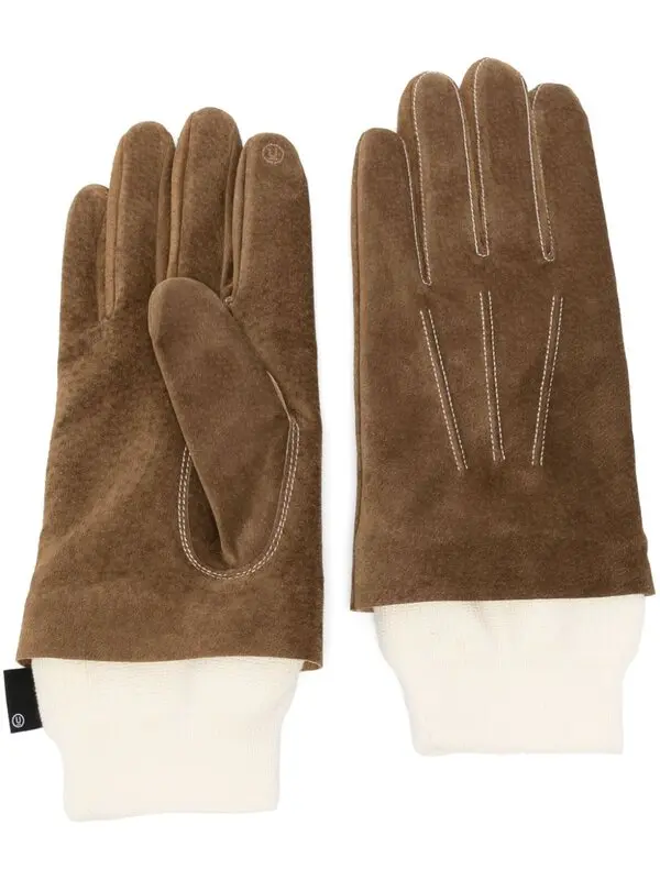 UNDERCOVERISM Suede Gloves - Brown