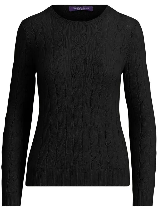 Ralph Lauren Cable-knit Sweater - Black