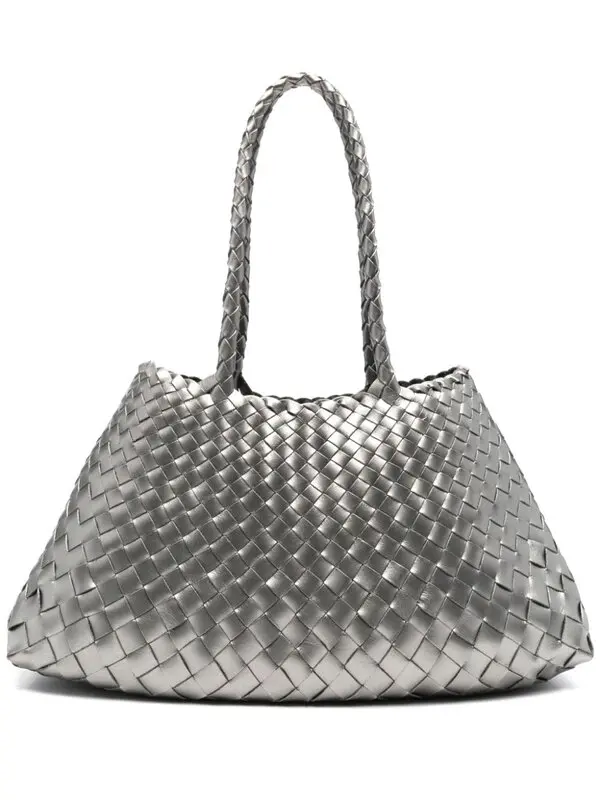 Dragon Diffusion Large Santa Croce Tote Bag - Silver