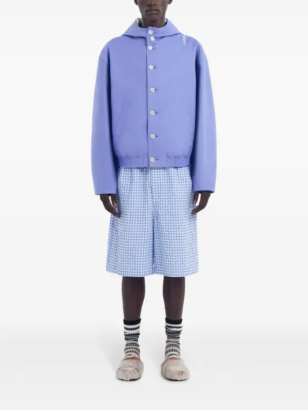 Marni Logo-embroidered Hooded Jacket