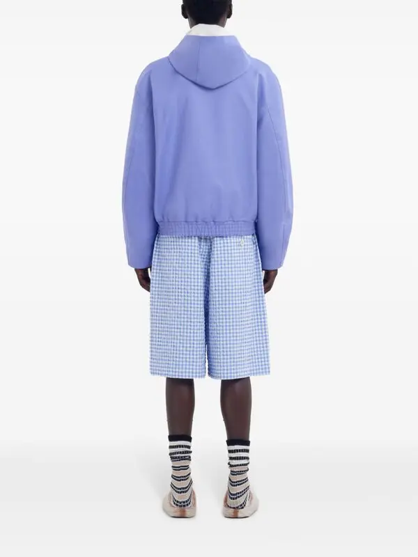 Marni Logo-embroidered Hooded Jacket