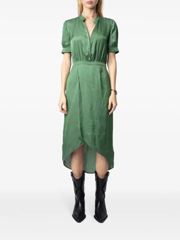 Zadig&Voltaire Rimaz Midi Dress - Green