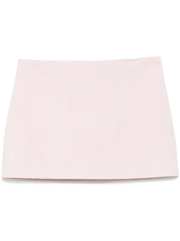 Khaite Jett Mini Skirt - Pink